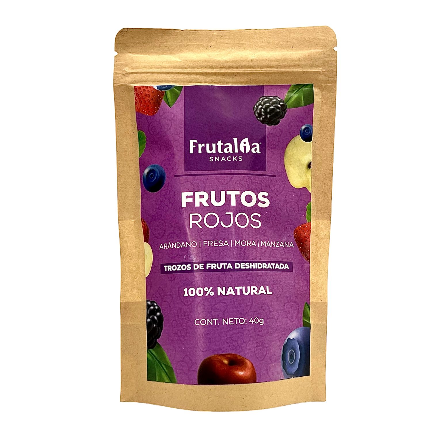 Snack Frutalia Frutos Rojos x40g - Frutalia